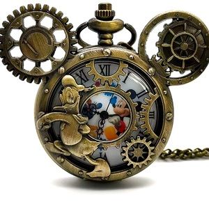 Disney | Accessories | New Disney Quartz Pocket Watch | Poshmark